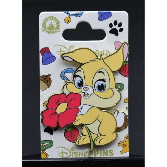 Disney | Other | Disney Dlrp Paris Miss Bunny Holding Smelling A Flower ...
